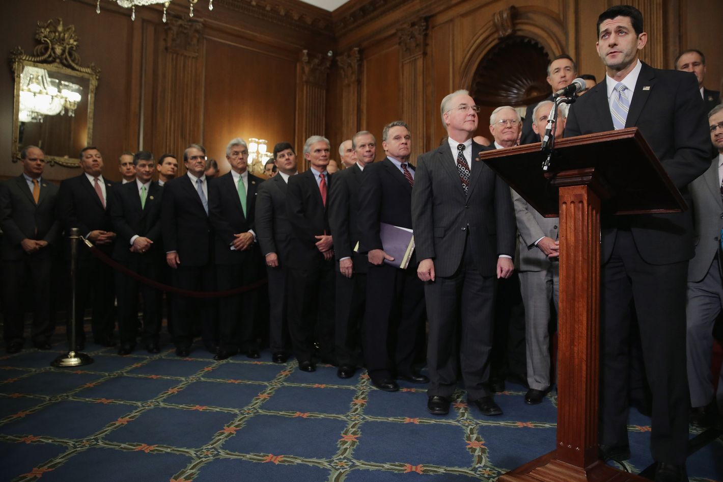 White Male Politicians Debate Women's Health Coverage