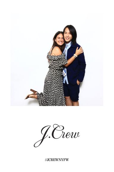 J. Crew's Backstage had a Photo Booth