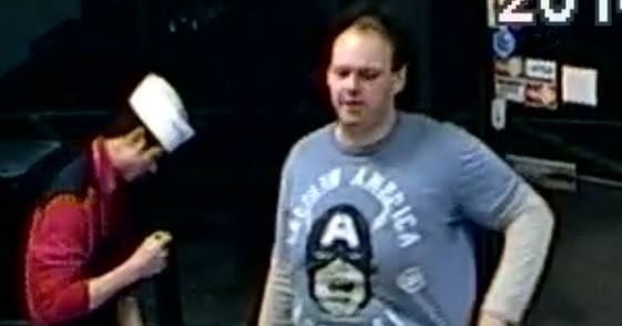 Man in Captain America Shirt Tries, Fails to Rob Chinese Restaurant