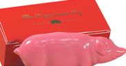 Whose Family Celebrates Christmas With a Peppermint Pig?
