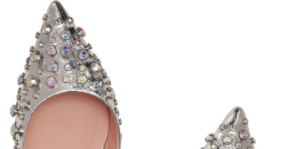 Shoe Gaze: Rochas’s Embellished Pointed Flats