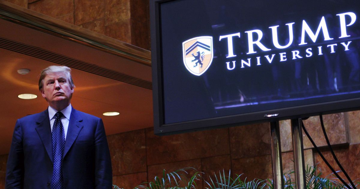 Report: How Trump Managed to Bury His High School Transcript