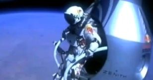 Man Makes 24-Mile High Space Jump and Lives to Tell the Tale