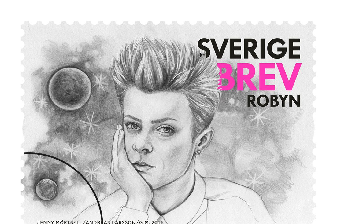 Robyn Got a Swedish Stamp