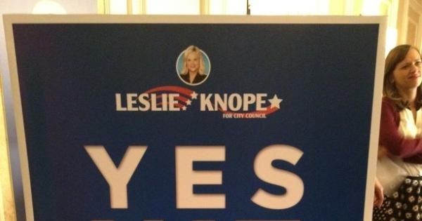 See Another Poster for Leslie Knope's Campaign on Parks and Recreation