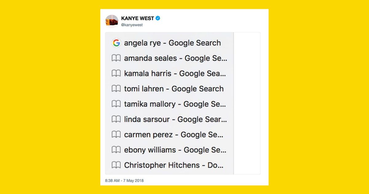 What Did Kanye West’s Bookmark Tweet Mean?
