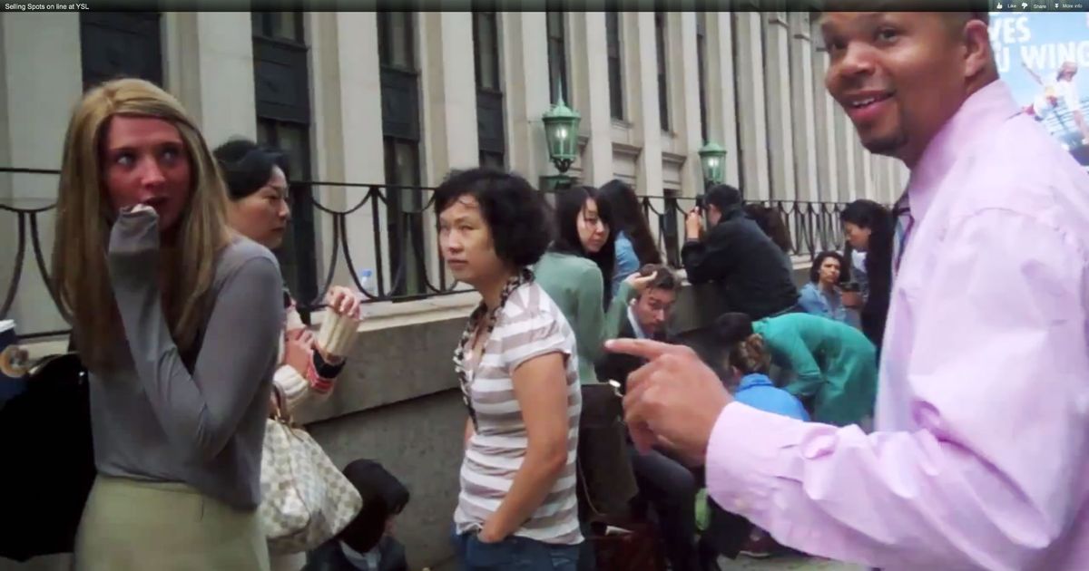 How Much Would You Pay to Be 22nd in Line at the YSL Sample Sale?