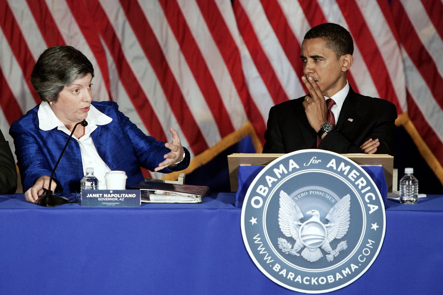 A History of President Obama Pressing Two Fingers to His Lips