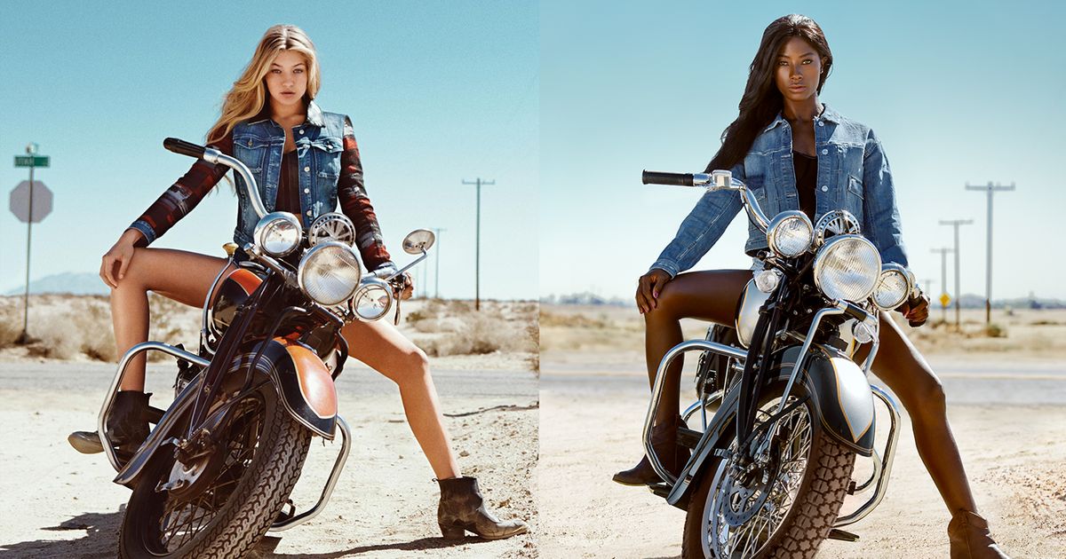 This Black Model Recreated Famous Ad Campaigns
