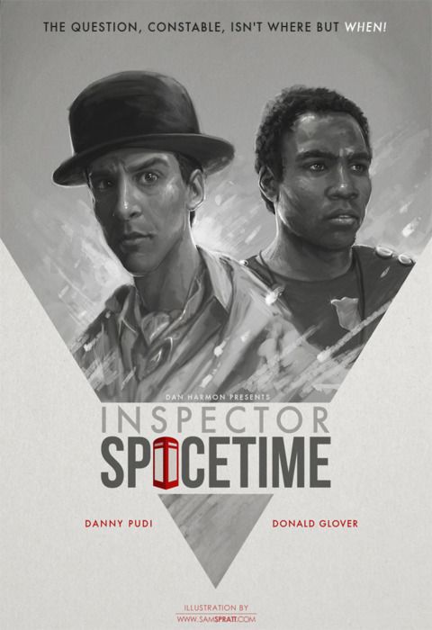 Check Out an Animated Poster for Community’s Doctor Who Parody ...