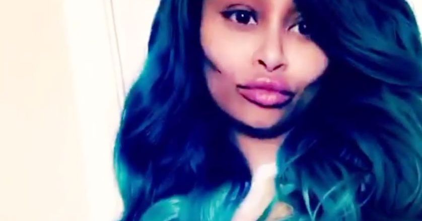 Blac Chyna Now Has Mermaid-Blue Hair