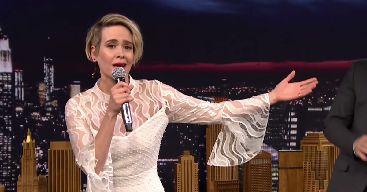 Your Girl Sarah Paulson Was Strong-armed Into Singing Salt-N-Pepa’s ...