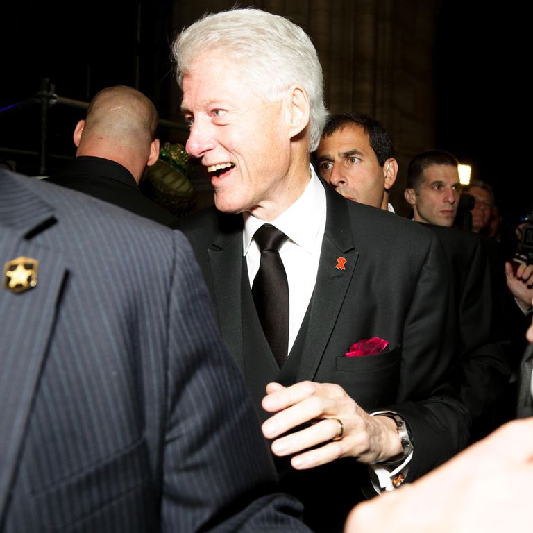 Life Ball Party Pictures: Bill Clinton, Fergie, and Tons of Feathers