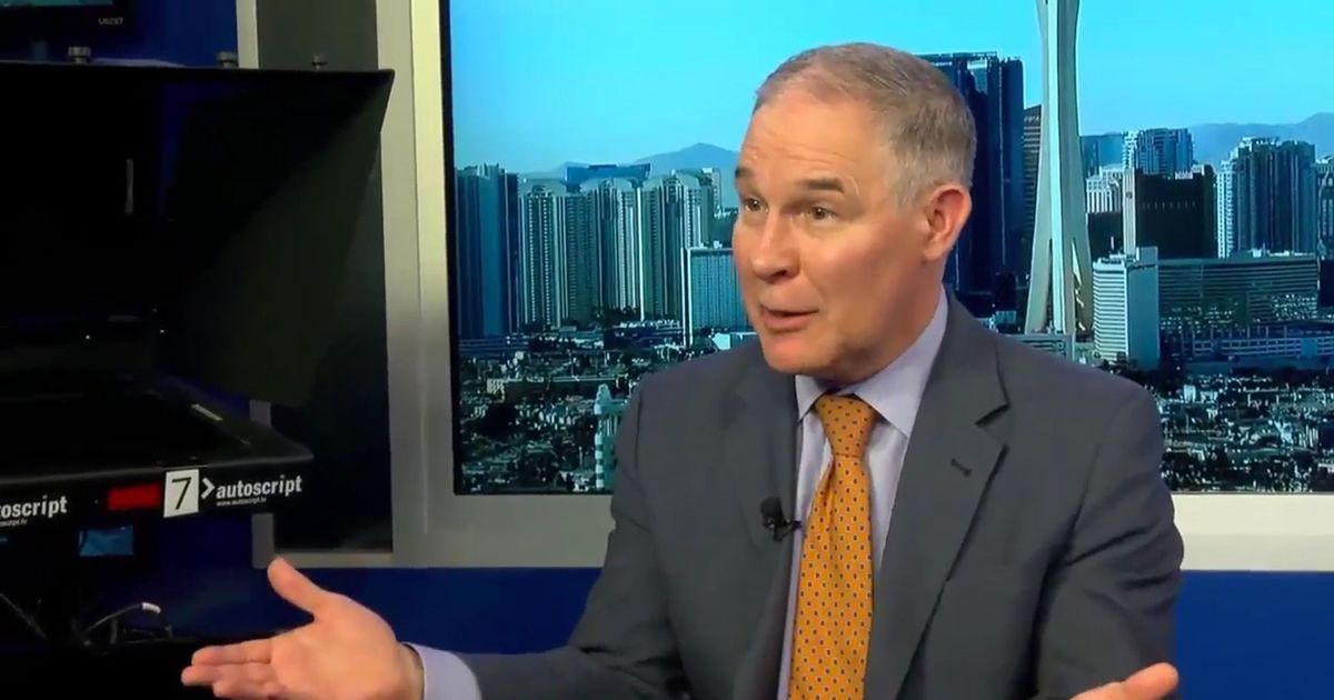 Trump’s EPA Director Says Climate Change Will Be Good for Us