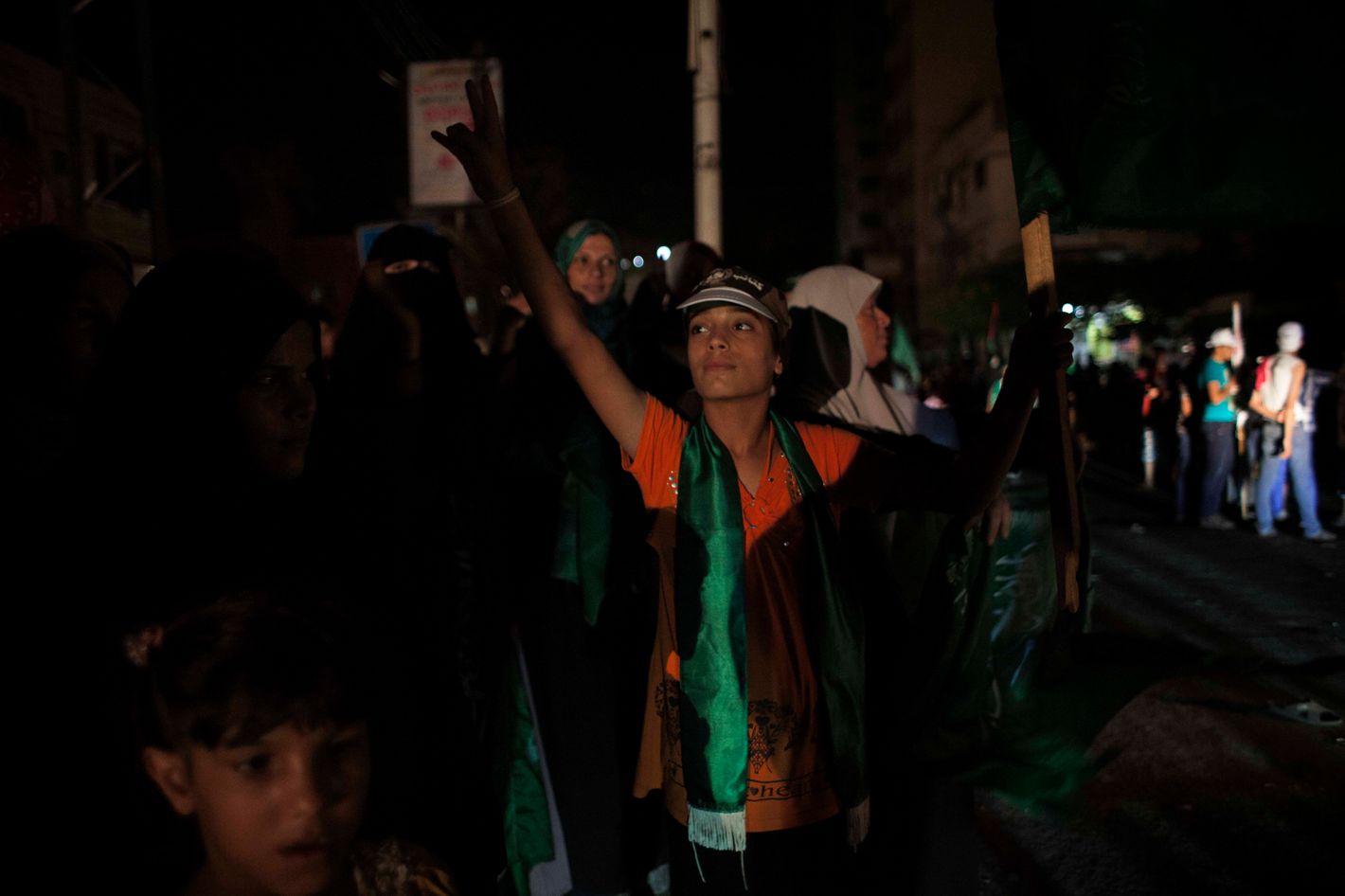 Incredible Photos of Gaza’s Cease-fire Celebrations