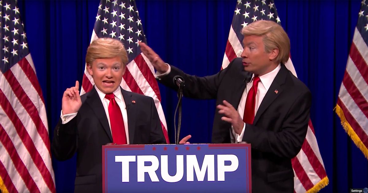 See, If Regular Donald Was As Cute As The Tonight Show’s Little Donald ...