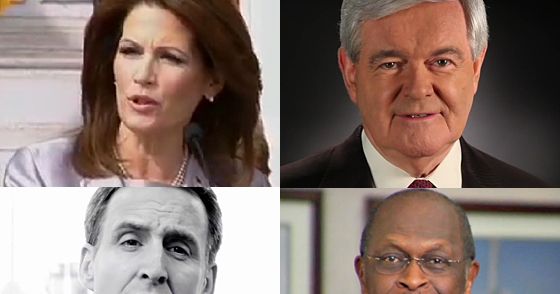 The 2012 GOP Presidential Candidates Are Pretty Much the Same Person