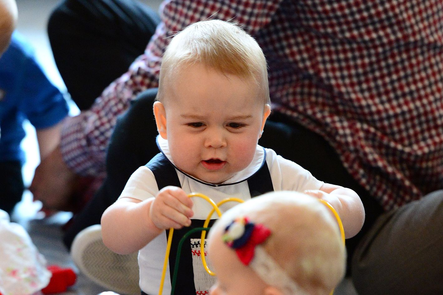 Prince George Attends Extremely Formal Playdate