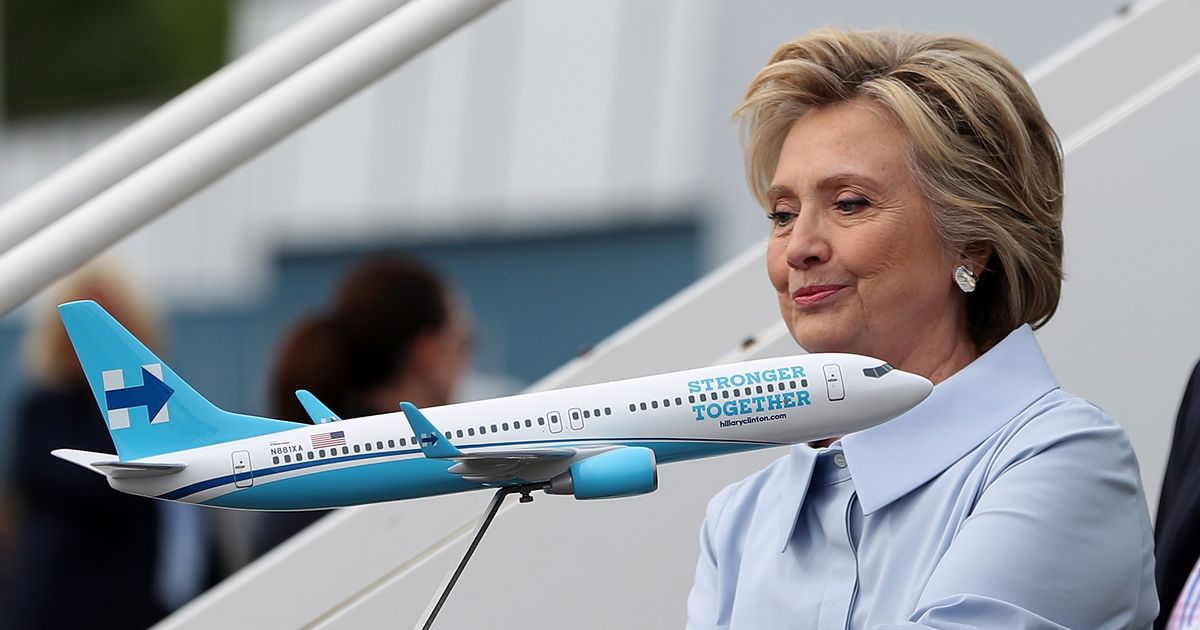 Hillary Clinton Gets New Plane, Travels With Press Pool