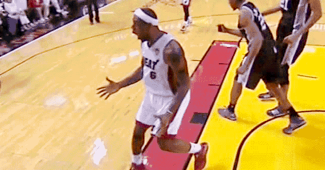 LeBron James Cannot Believe What Just Happened