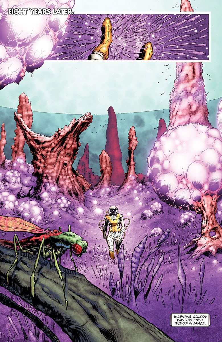 An Exclusive First Look at Divinity II, Valiant’s Trippy Cosmonaut Comic