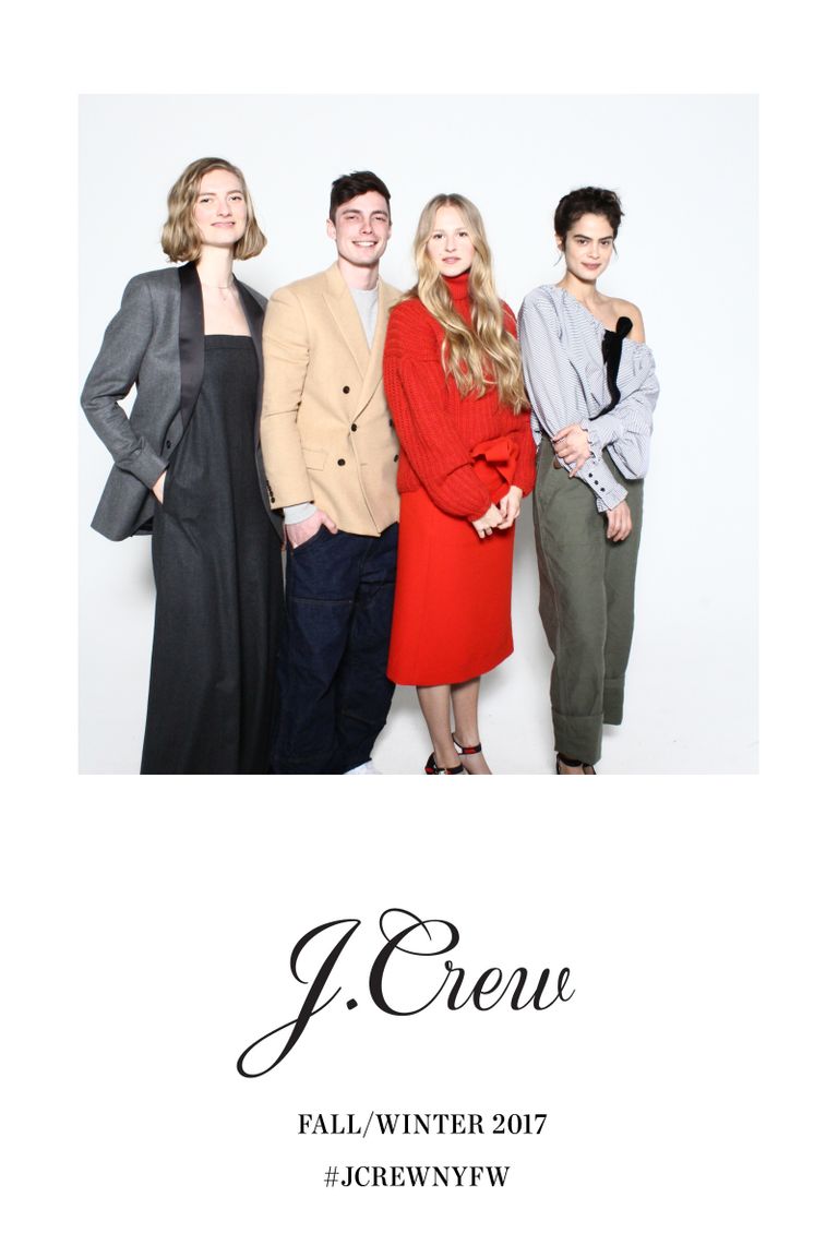 Photos: Backstage at J.Crew's NYFW Presentation