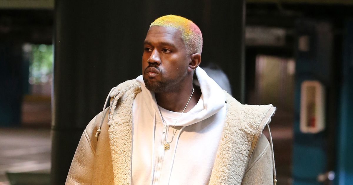 Kanye West Debuts New Pink Hair Color After Holiday Weekend