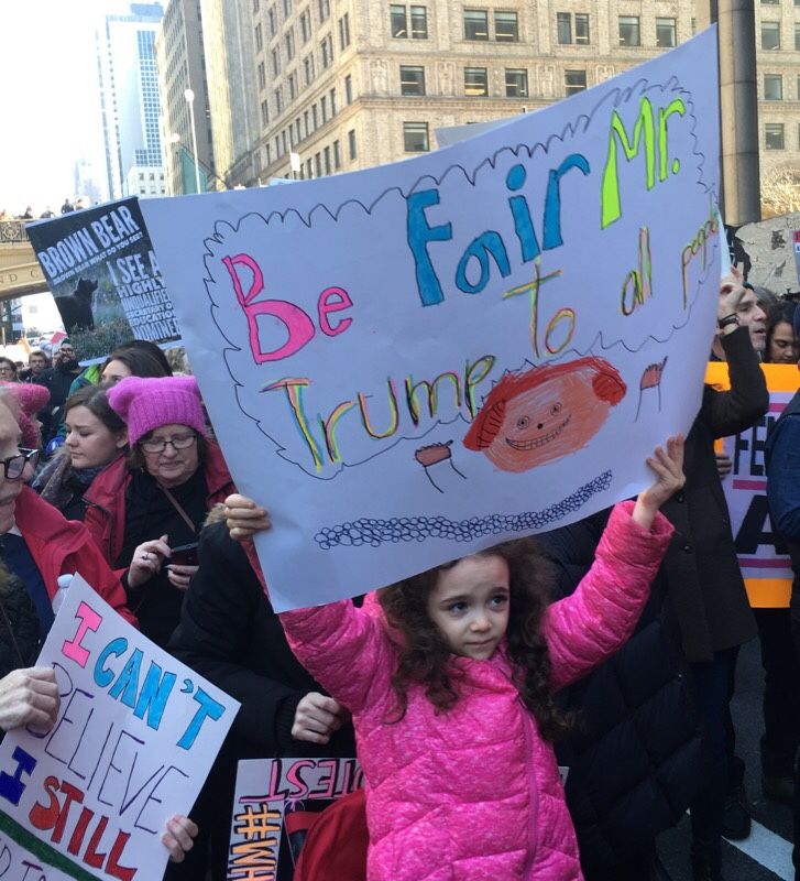 16 of the Cutest Kids at the Women’s March