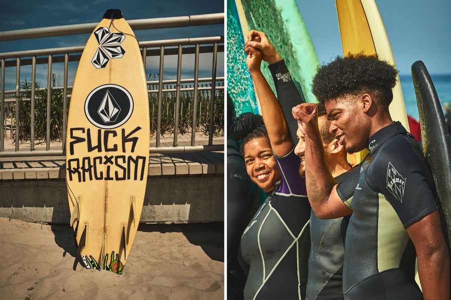 Surfers Unite for Black Lives Matter