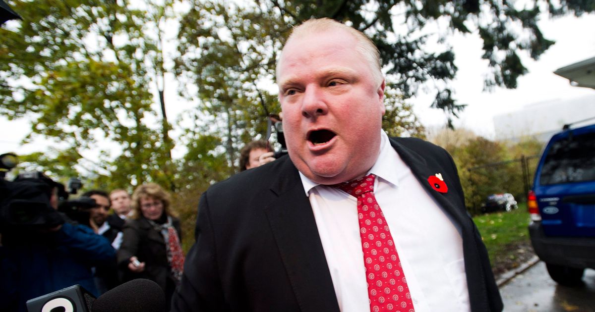 Toronto Police Have the Video of Rob Ford Smoking Crack