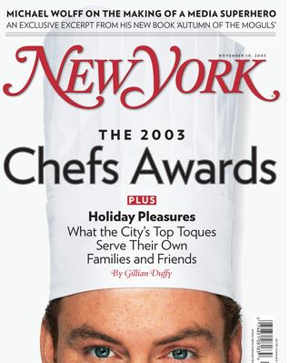 New York Magazine: November 10, 2003 Issue