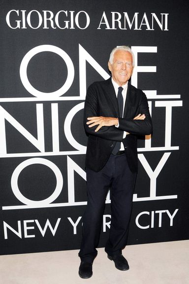 For Just One Night, Armani Let Fashion People Have Fun