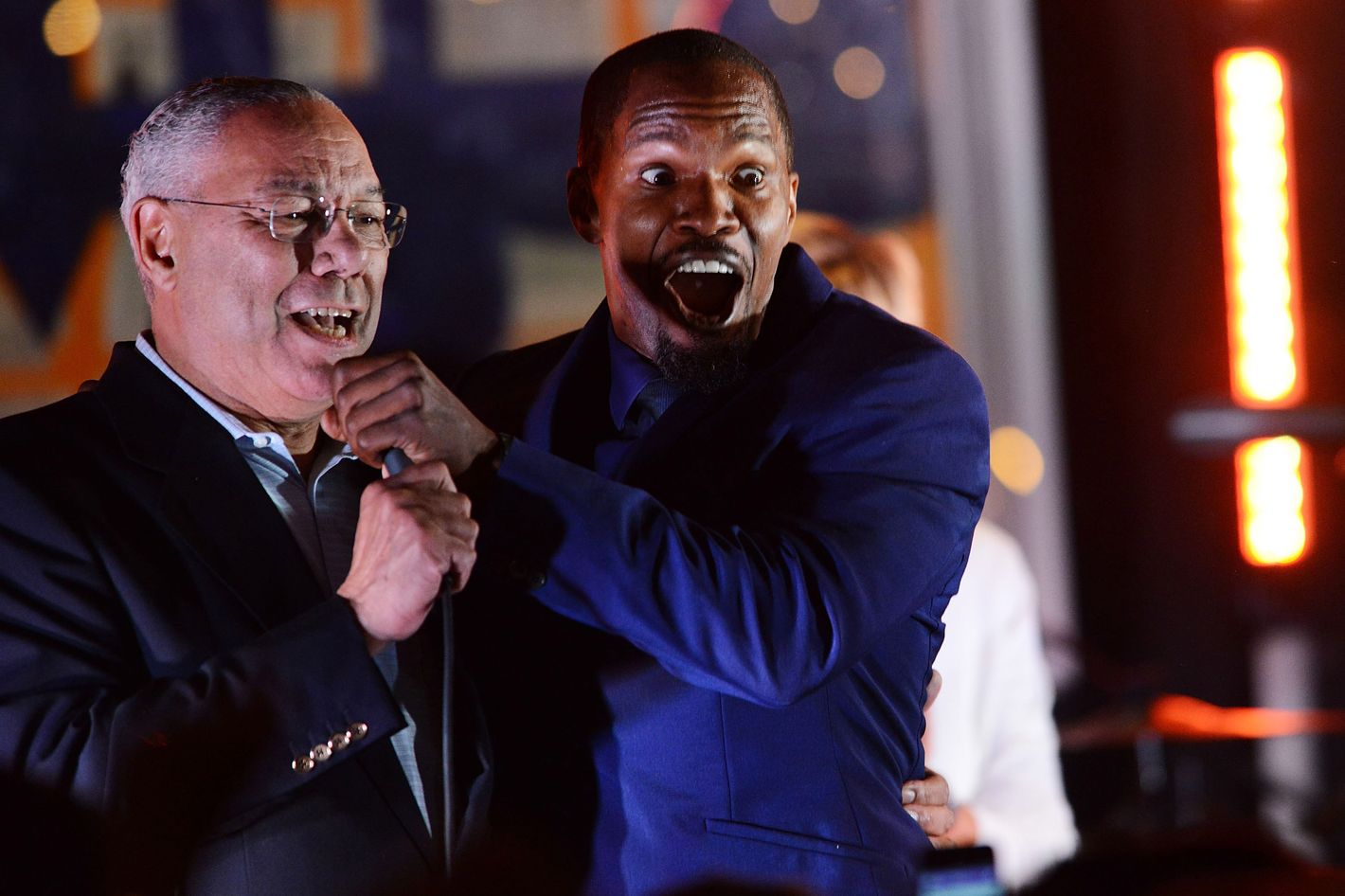 Colin Powell Sang ‘Blurred Lines’ on a Stage