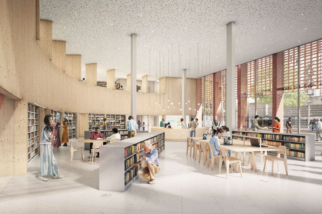What Will Bronx’s New Grand Concourse Library Look Like?