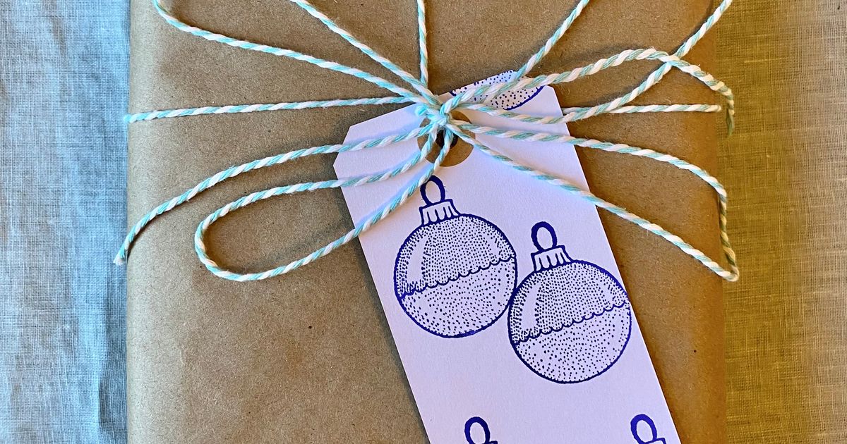 Gift Tags and Stamps Gift Wrapping 2024 | The Strategist