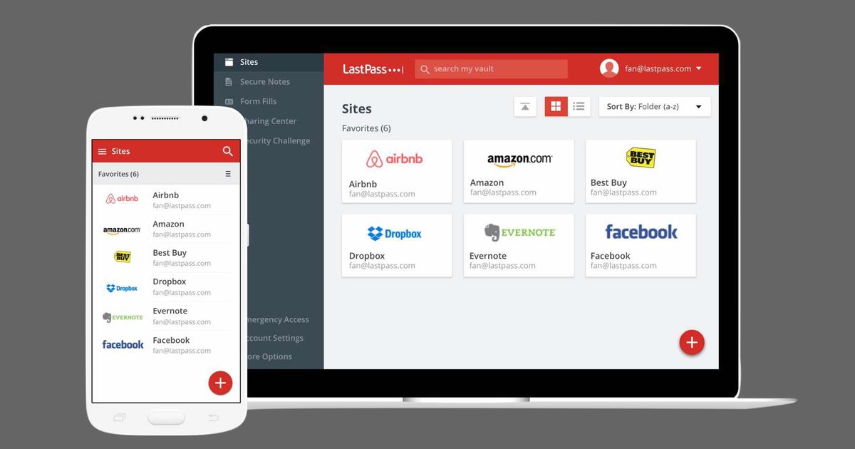 The Best Free Password Manager Is LastPass