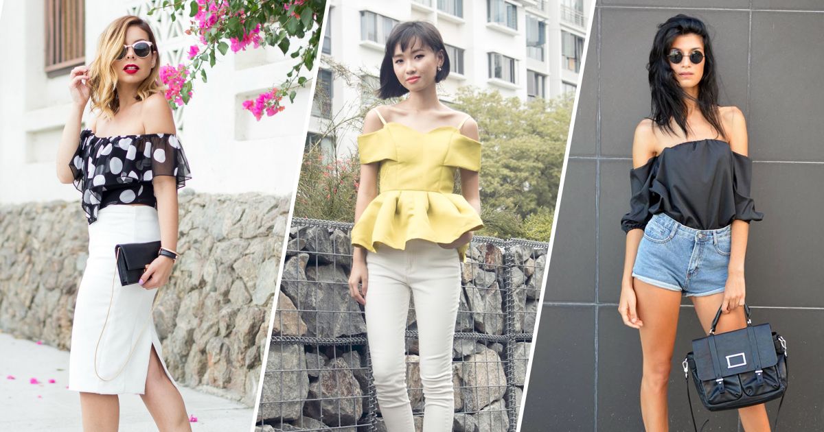 14 Ways to Wear a Summery, Off-the-Shoulder Top
