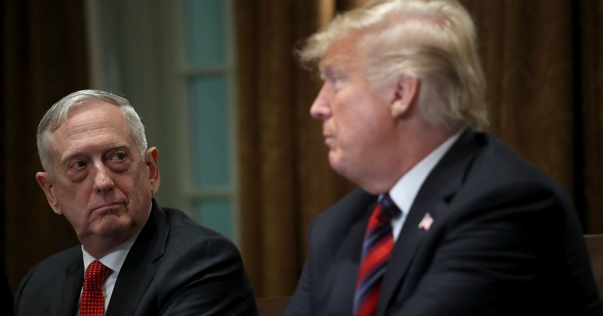 Read Defense Secretary Mattis’s Full Letter to Donald Trump