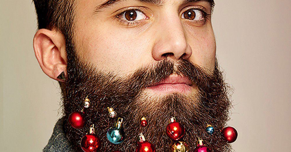 Men Can Decorate Their Beard With Tiny Shiny Ornaments