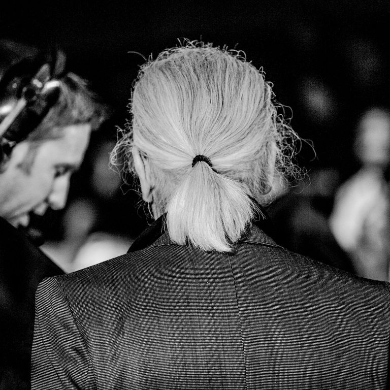 Scenes From Paris Men’s: Glittery Faces and Stapled Lips