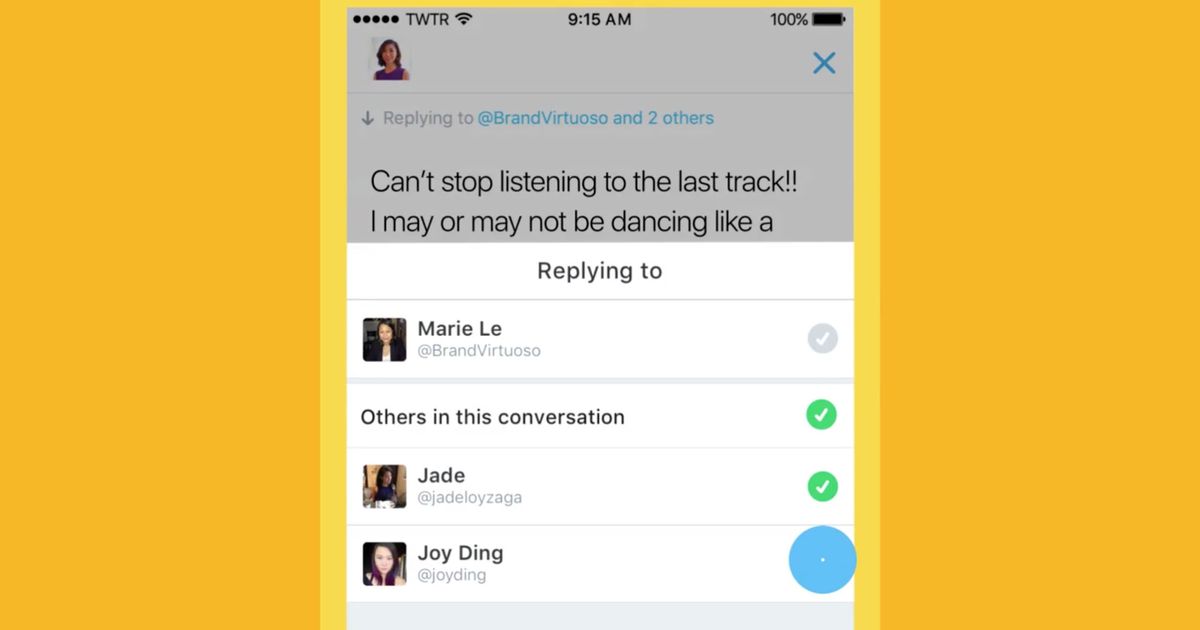 Twitter Handles No Longer Count in Reply-Tweet Characters