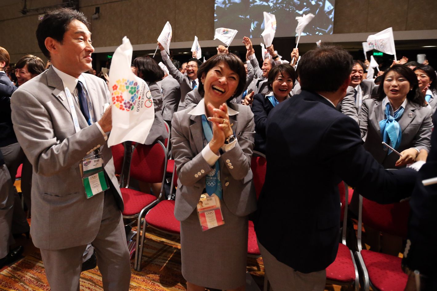 See How Tokyo Celebrated Winning the 2020 Olympics
