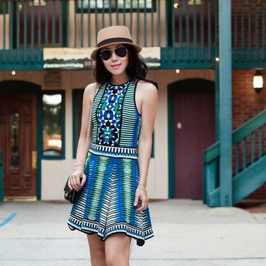 Best of the Week’s Style Bloggers: Wild Minidresses