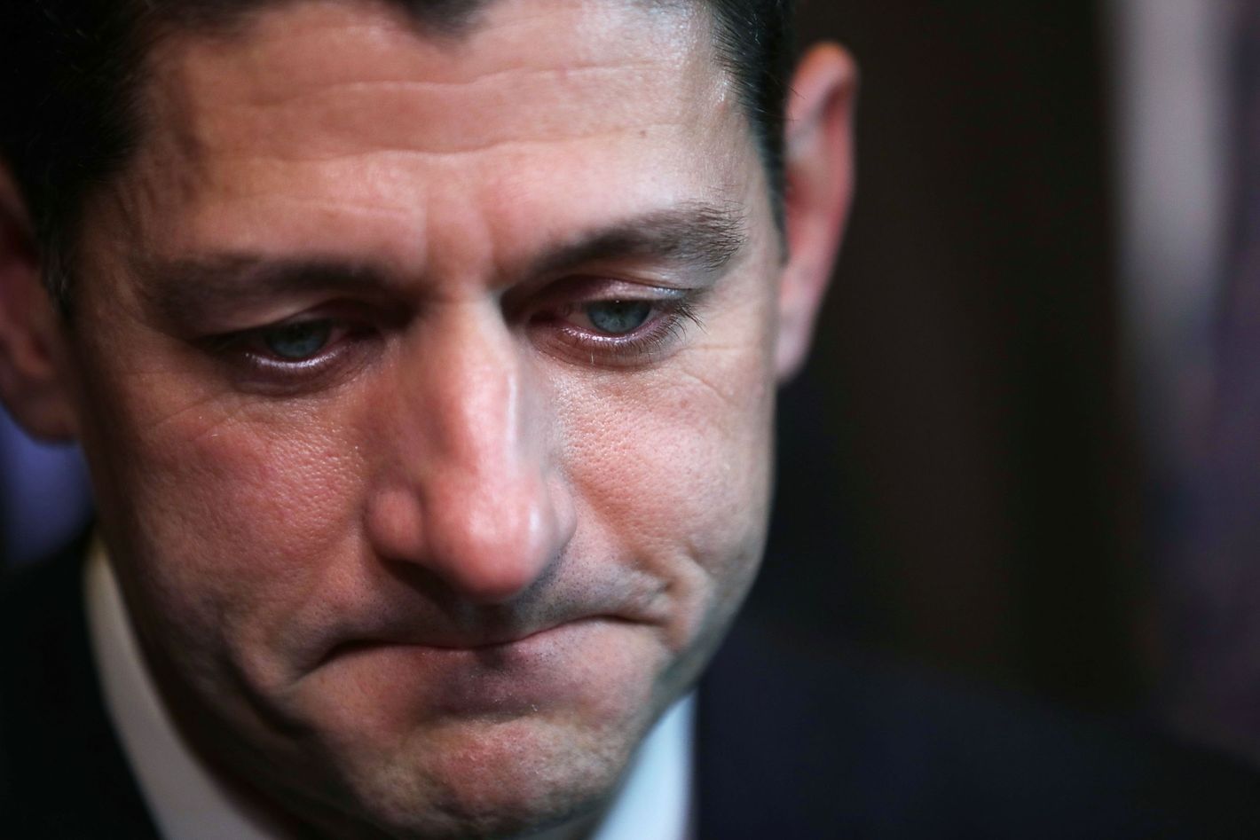 Paul Ryan’s Lipless Face Will Not Seek Re-Election