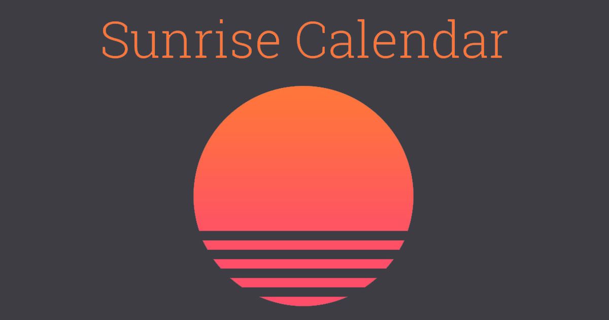 Sunrise App Logo