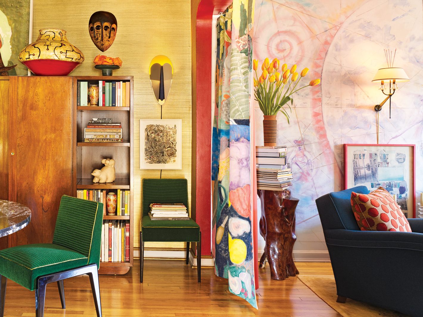 Tour a Designer’s ‘Interwar Technicolor Dream House’