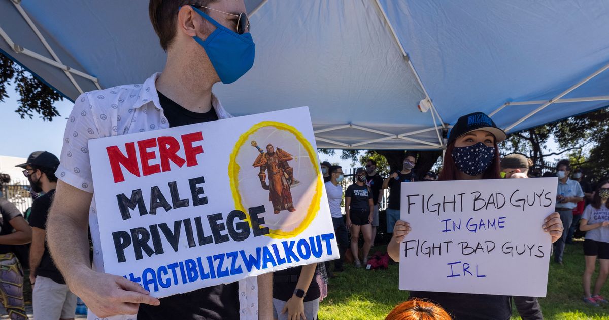 Activision Blizzard Workers Staged a Walk Out After Lawsuit
