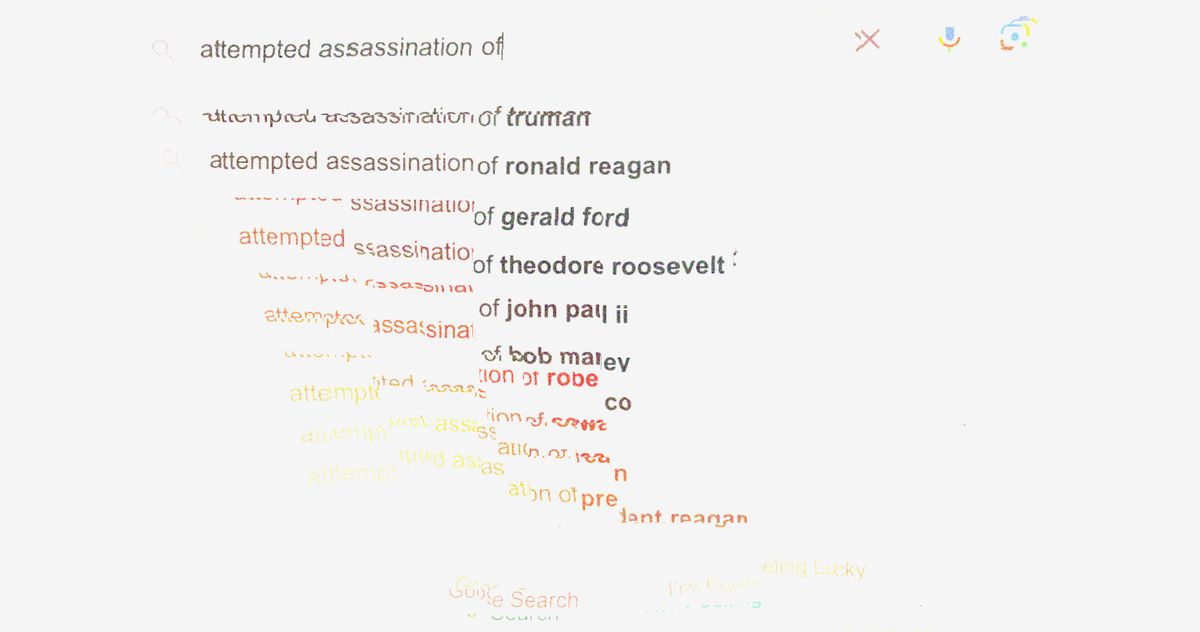 Why Won’t Google Autocomplete ‘Trump Assassination Attempt’?