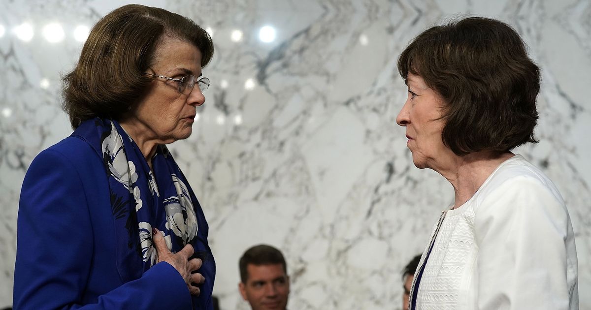 Dianne Feinstein Isn’t Sure She Wants Susan Collins to Lose