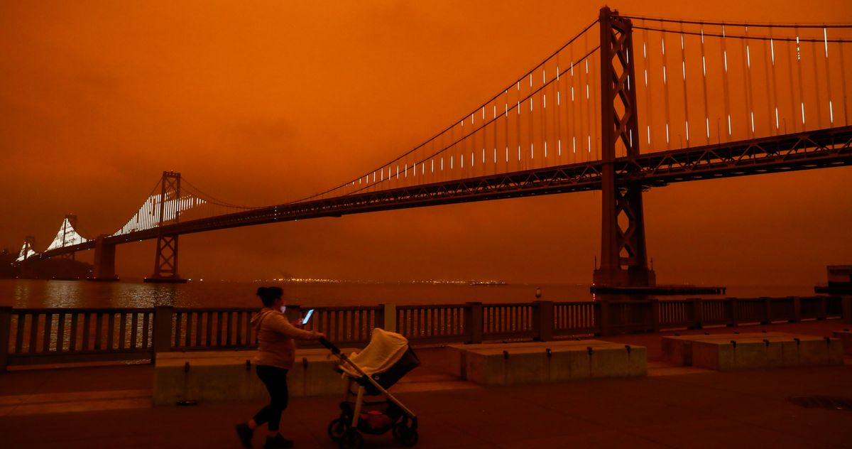 Terrifying Orange Skies from the California Fires